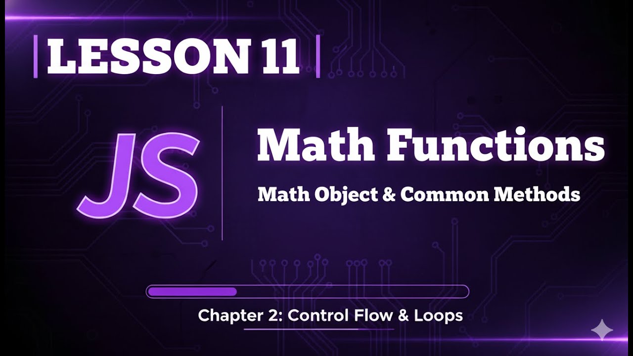 011 Master JavaScript Math Object & Methods | Random Numbers, Rounding, Min/Max & More! | #011