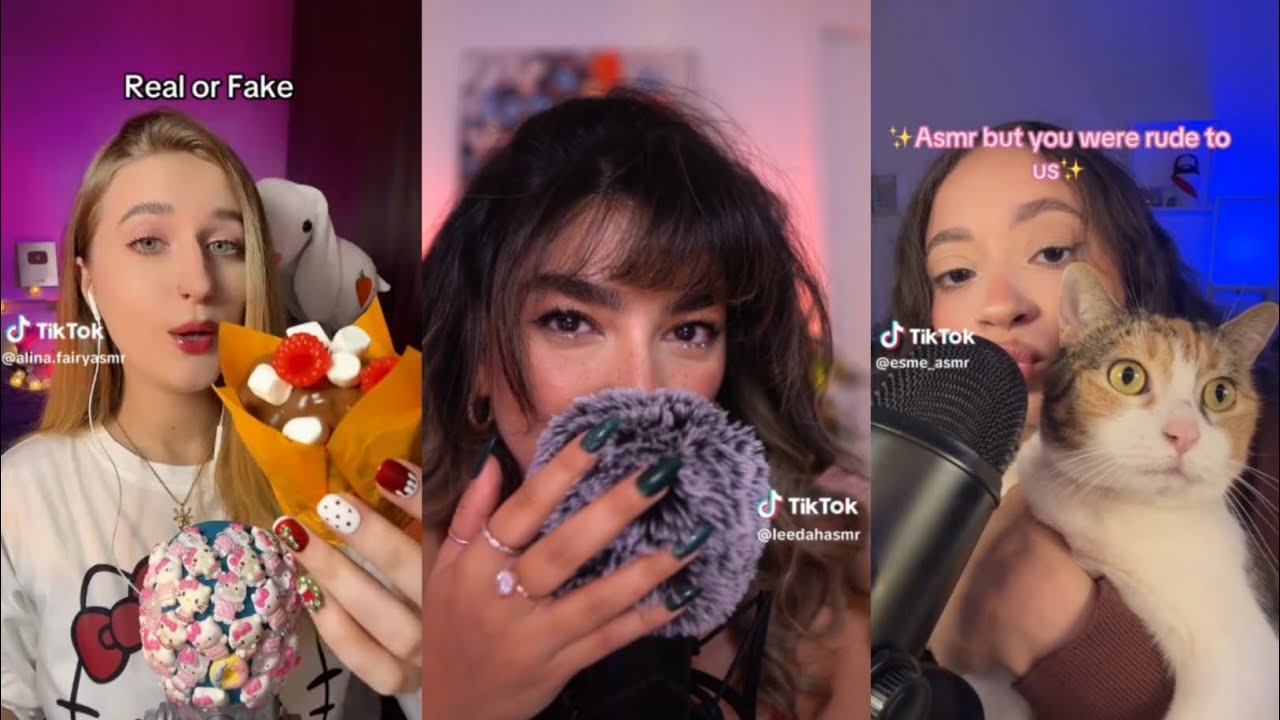 💤 2 HOUR 30 MINUTES ASMR TIKTOK COMPILATION