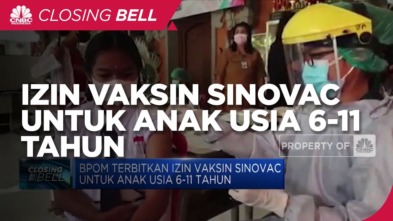 BPOM Terbitkan Izin Vaksin Untuk Anak Usia 6 -11 Tahun