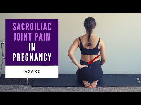 3 Simple Exercises For Relieving Sacroiliac/Low Back Pain In Pregnancy