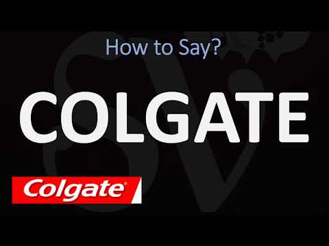 How to Pronounce Colgate (CORRECTLY)