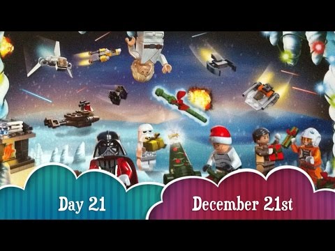 Day 21 LEGO Star Wars Advent Calendar 24 Building Toys 8 Minifigs Exclusive Darth Vader December 21