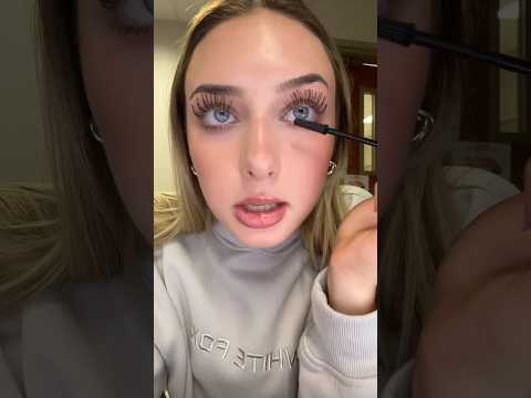 Good morning GRWM in class!😇#grwm #school #highschool #makeup