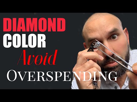 Diamond Color Buying Guide: Comparing color & 3 tips to save you money on natural & lab diamond