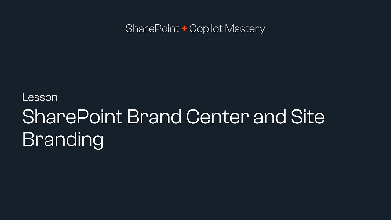 SharePoint : Animate Your Sites Visuals with Brand Center