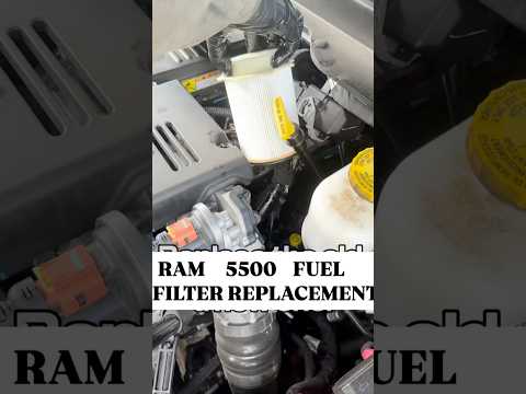 ππ»2024 Ram 5500 fuel filter replacement
