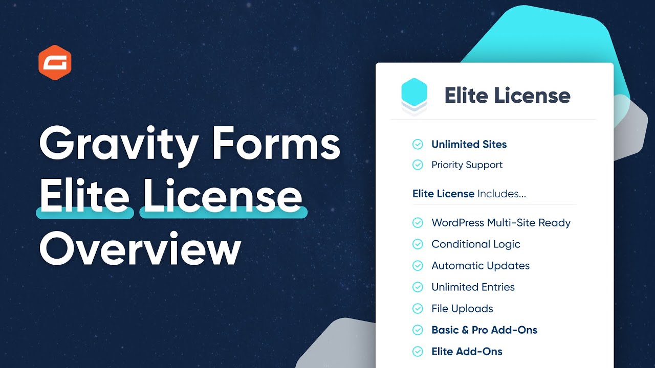 Gravity Forms Elite License Overview