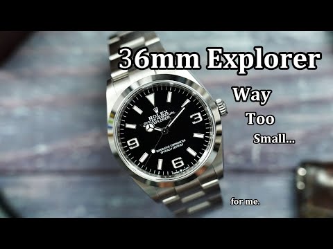 Rolex Explorer 124270 - Too Small For Me