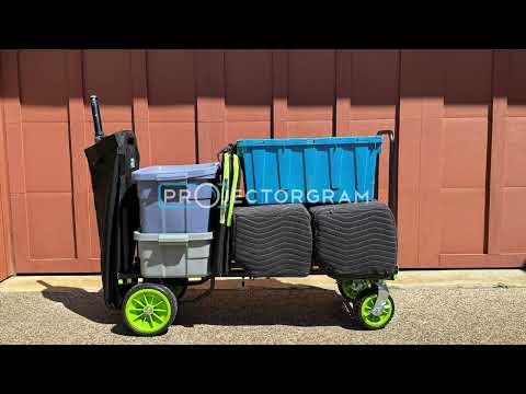 New cart for DJs - Gravity Trolley compared to Rock N Roller R12 for DJ gear GCartL01B