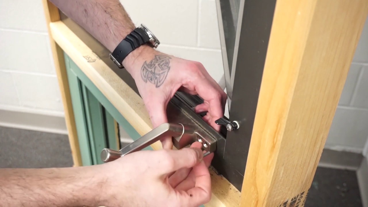 How to Replace a Front Mount Casement Window Operator and Track