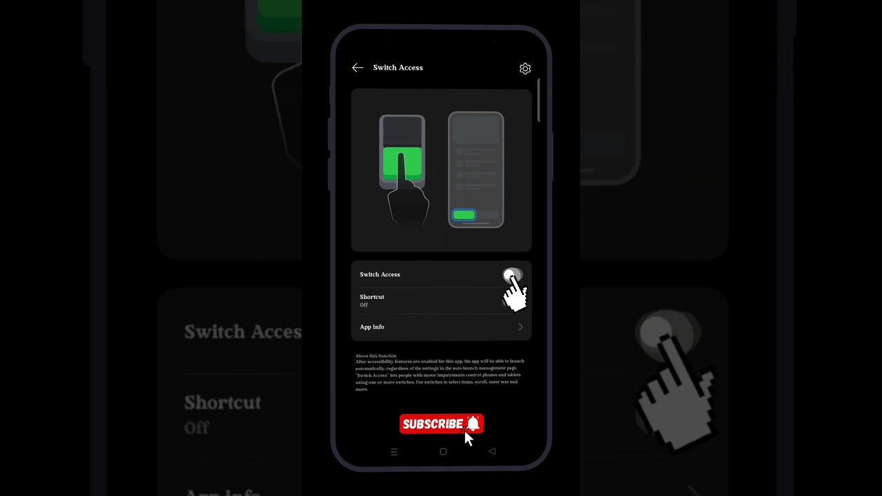 Realme Phone Me Switch Access Kaise Enable Kare? 🔄📲 (Accessibility Feature)| #realme #shorts