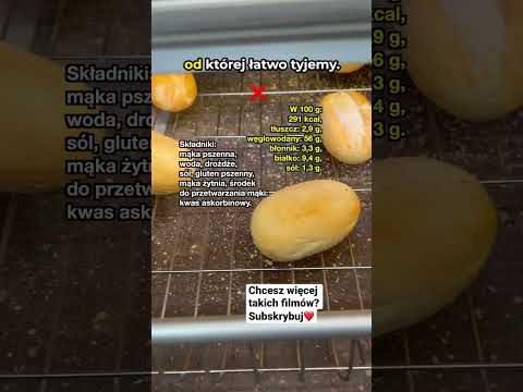 Która bułka🥖 w Biedronce🐞 ma najlepszy skład❓
