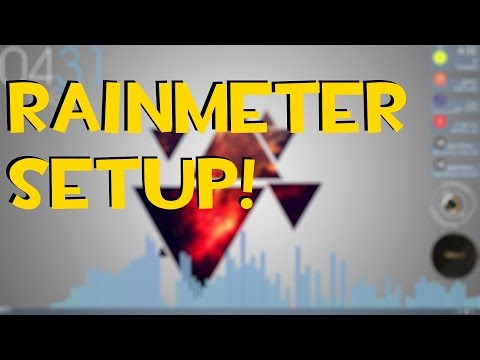 rainmeter setup video