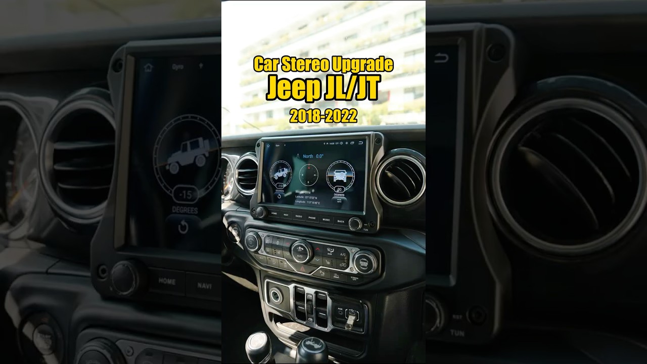 Jeep JL/JT 2018–2022 Upgrade| OEM vs Dasaita G13 Wireless CarPlay/Android Auto #wrangler #gladiator