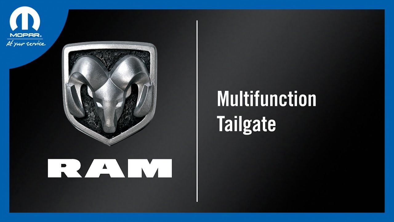 Multi-function Tailgate | How To | 2025 Ram 1500 DT