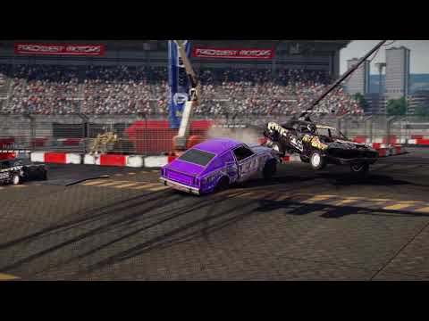 Wreckfest on Stadia - First few in-game impressions - CCU 4K Clips #4