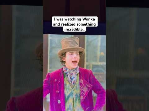 Love this connection ???????????? #wonka #timotheechalamet #shorts