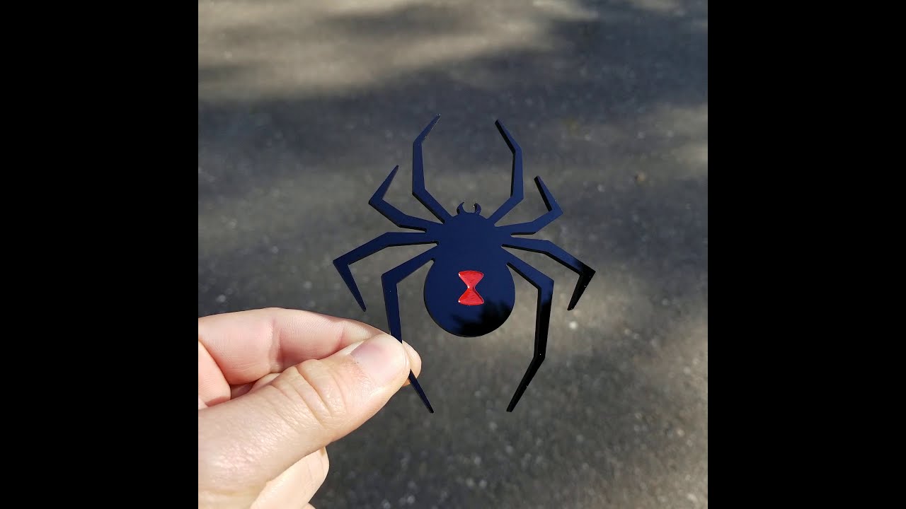 Black Widow Spider Emblem