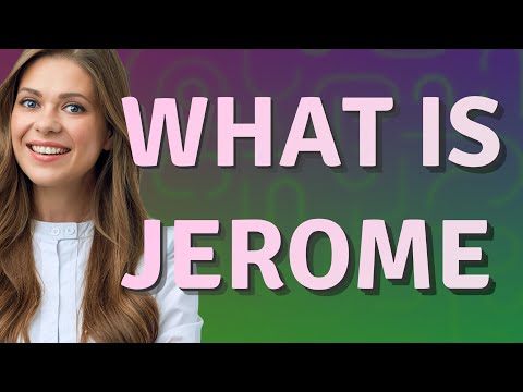 Jerome | meaning of Jerome