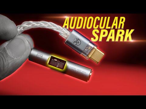 AUDIOCULAR SPARK Portable DAC & AMP :Makes Your IEMs Sound Their BEST 🔥