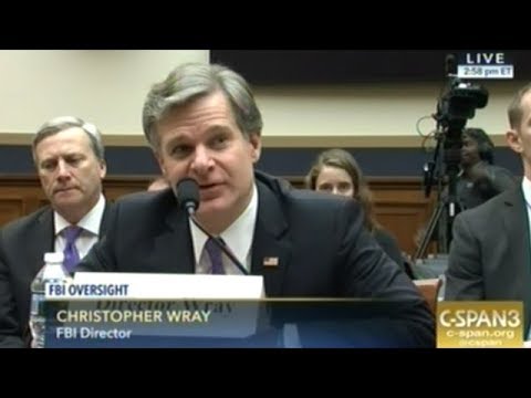 FBI Director Testifies That The Federal Bureau of Investigation Is NOT "In Tatters" pt.2