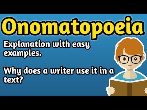 What is onomatopoeia? | Onomatopoeia | Figure of speech | Definition and examples of onomatopoeia