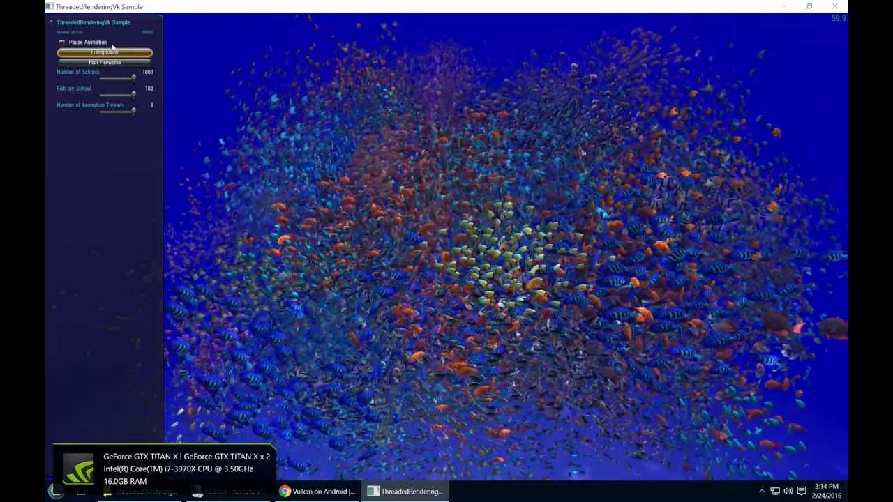 Nvidia Vulkan API Threaded Rendering
