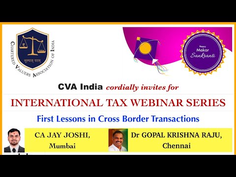 First Lessons in Cross Border Transactions