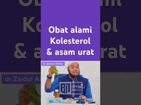 Obat kolesterol dan asam urat alami - dr Zaidul Akbar