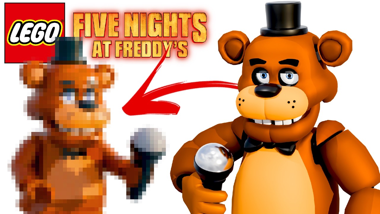 I Turned Video Games into LEGO...