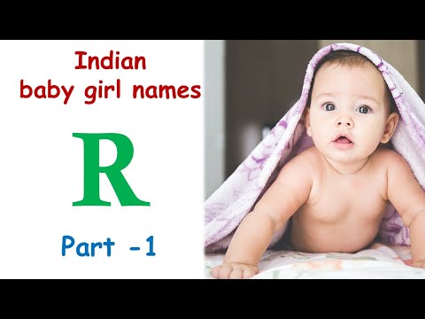 Indian Baby Girl Name With letter R (PART -1) | Sanskrit Names 2023| लड़की के नाम | Hindu baby names