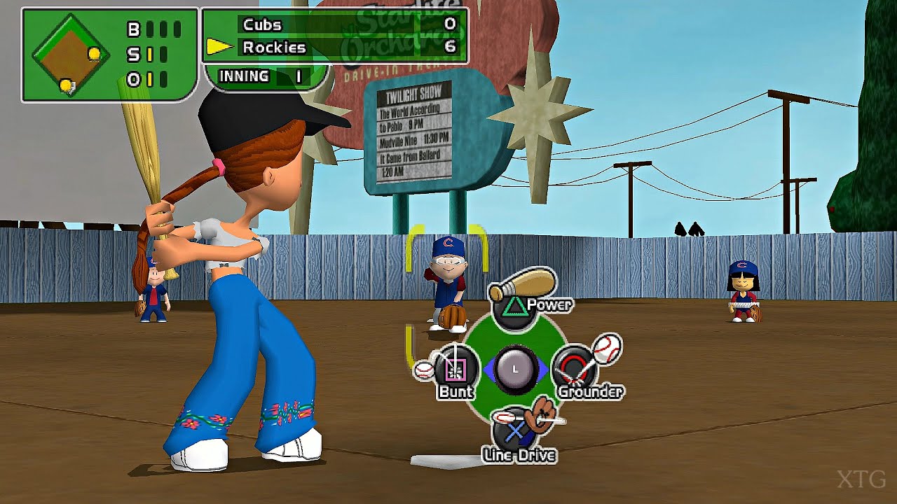 Backyard Baseball PS2 Gameplay HD (PCSX2 v1.7.0)