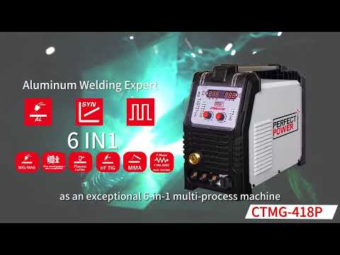 🌟 Revolutionize Your Welding Game with the CTMG-418PS Multi-Process Welder! 🌟