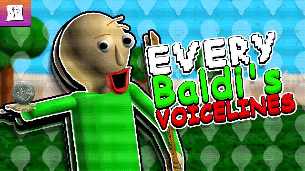 EVERY Baldi Voicelines | Baldi's Basics