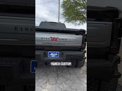 2024 F450 King Ranch BUCKEYE Reserve Kelderman Air Ride on 38s
