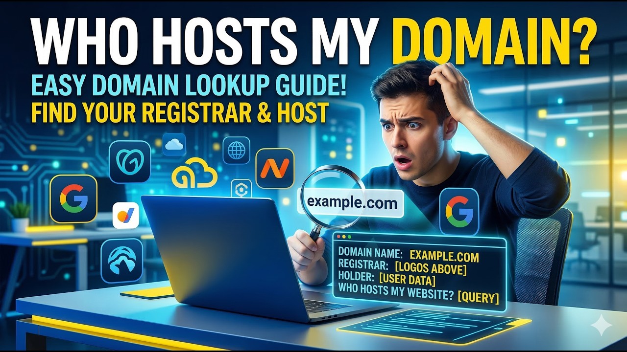 How to Find Where a Domain Name is Registered | Check Domain Registrar & WHOIS