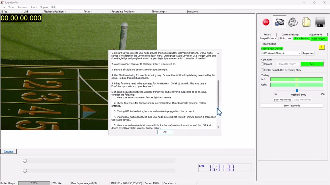 Quick Eagle Eye Timing Software Overview
