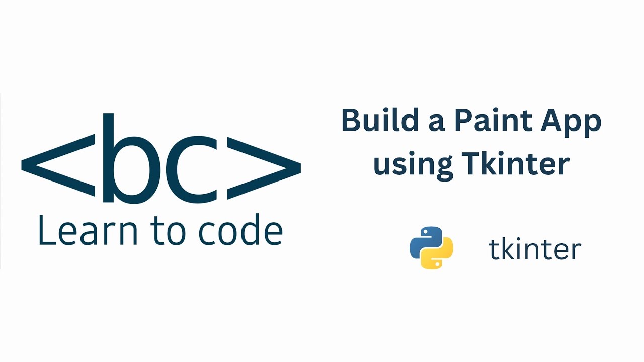 How to build a Paint App using Python and Tkinter