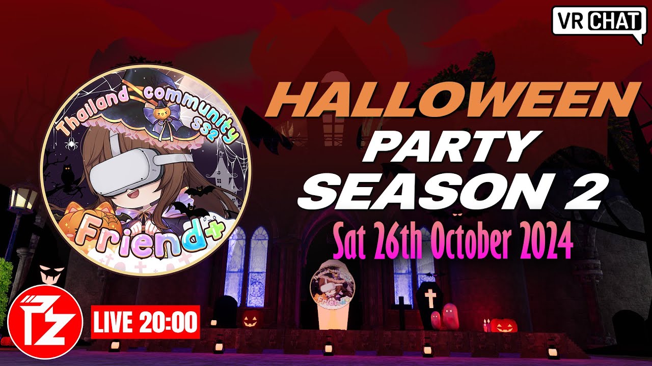 [LIVE] VRC Friend+ Halloween Party Season 2 พร้อมเผยชุดฮาโลวีนปีนี้ ...
