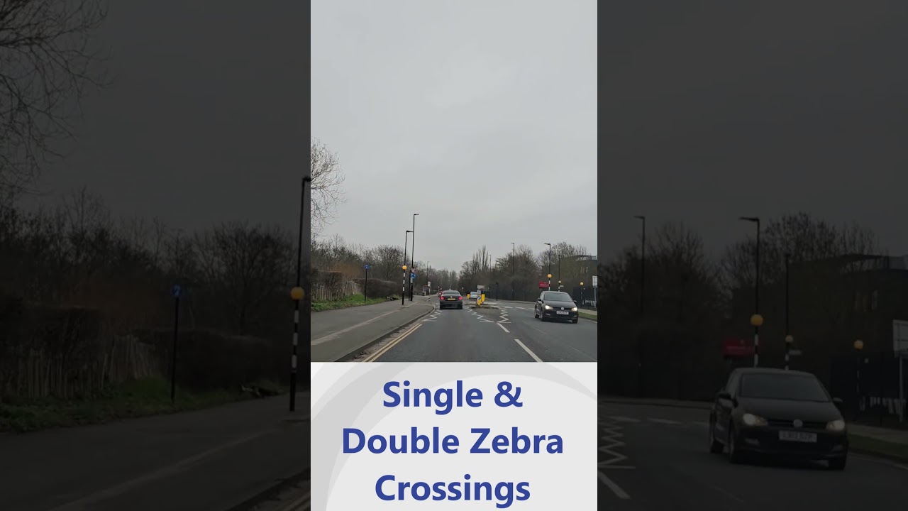 What are Single & Double Zebra Crossings