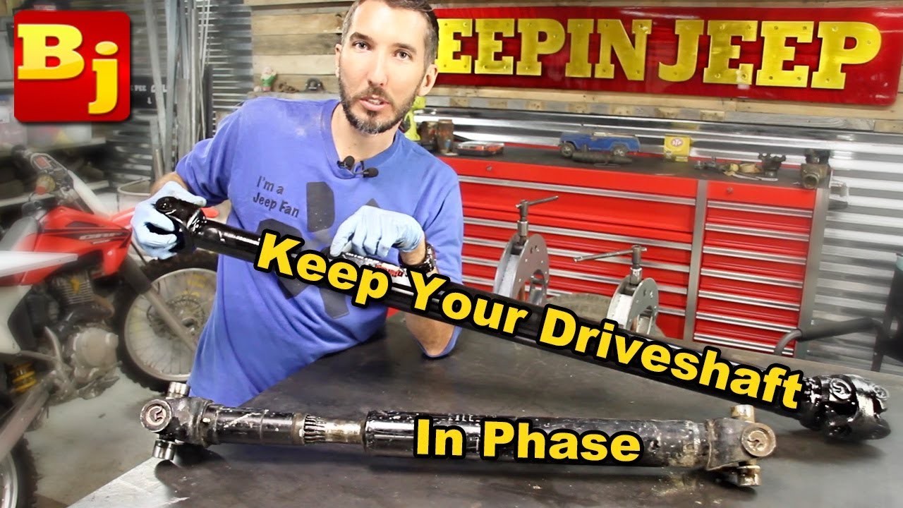 How To Phase a Driveshaft