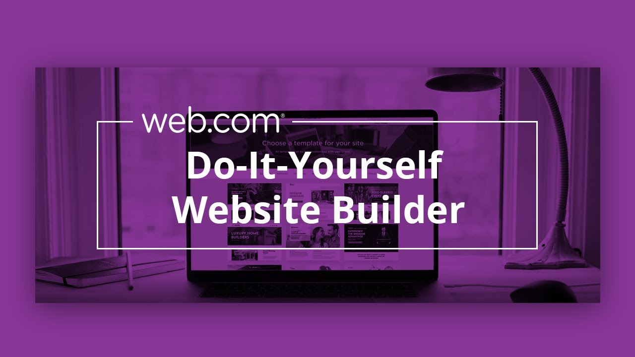 Do-It-Yourself Website Builder with Web.com