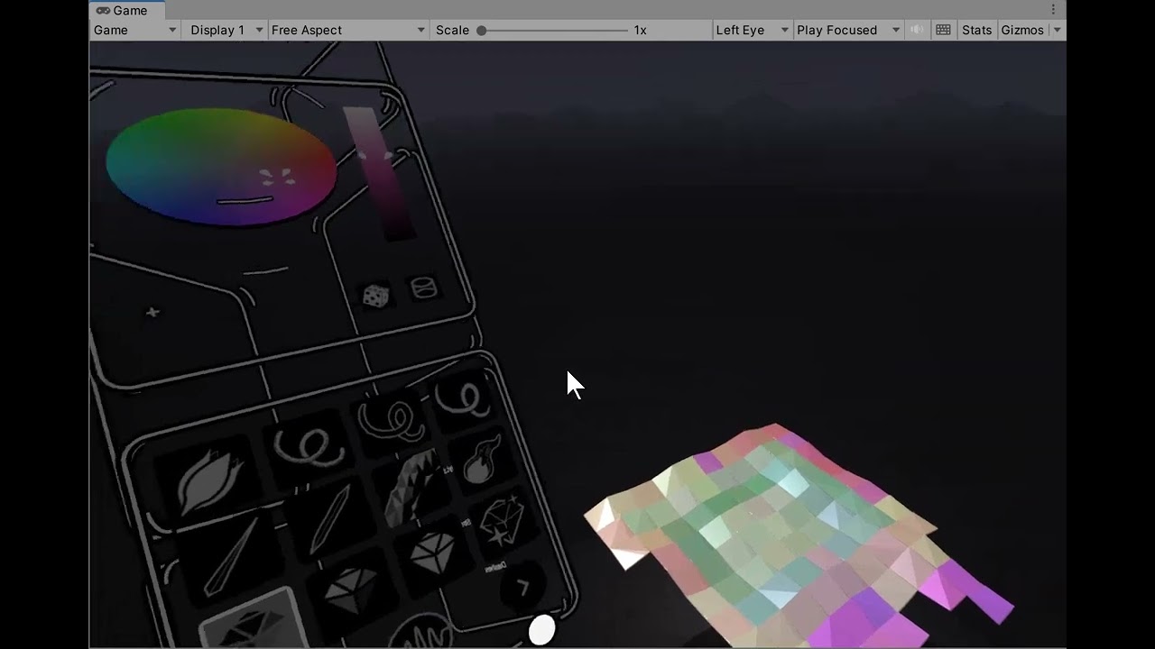 Open Brush Plugin scripting Test: Landscapes