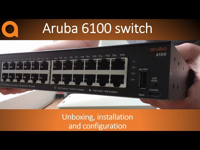HP Networking Switch - JL809A Aruba Instant On 1960 48G 40p Class4 8p ...