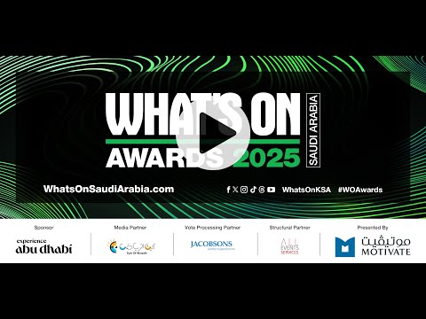 What's On Saudi Arabia Awards 2025 - Registrations