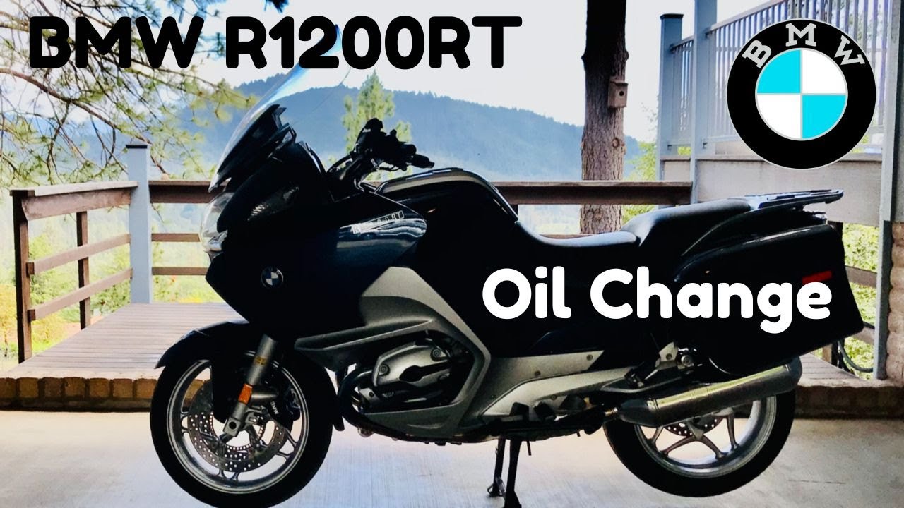 BMW R1200RT How To : OIL CHANGE