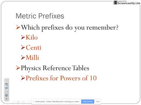 Metric Prefixes