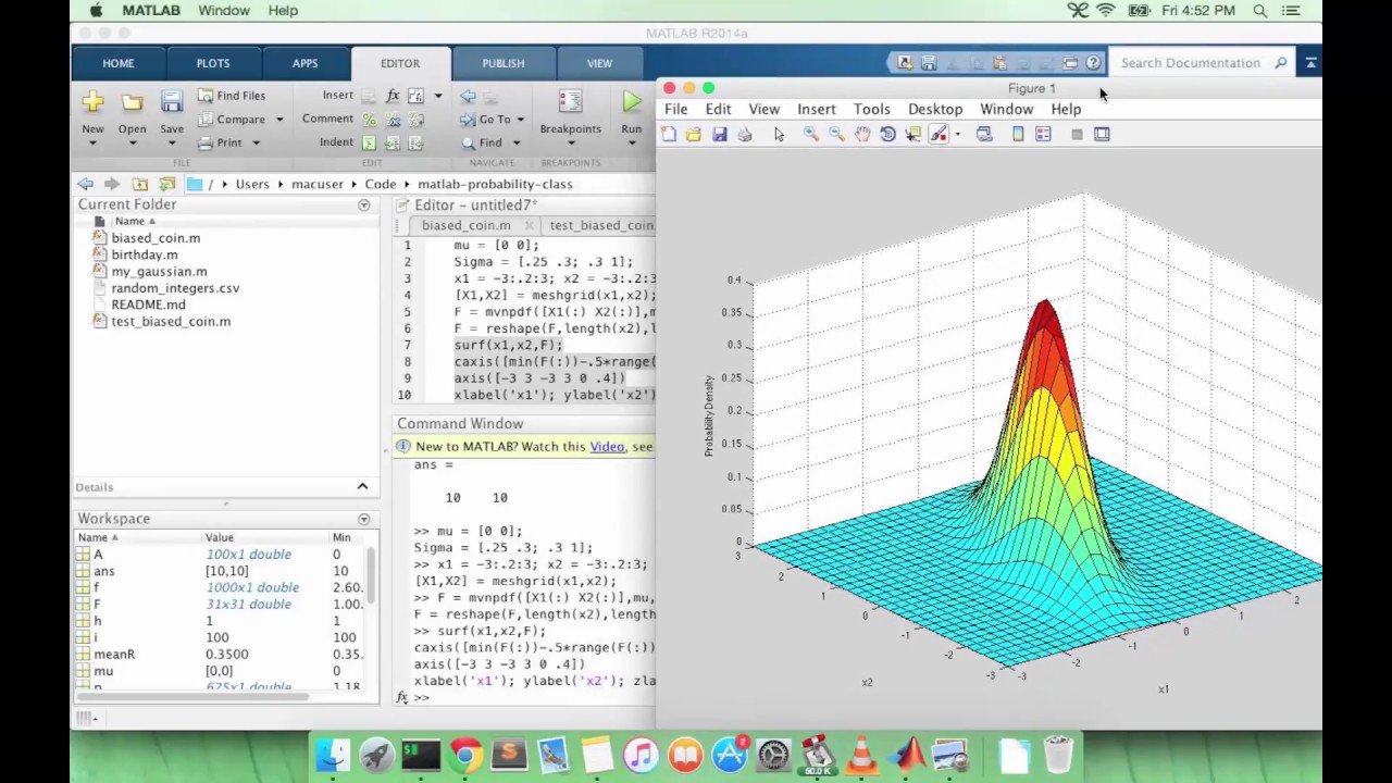 Learn MATLAB Episode #31: Multivariate Gaussian