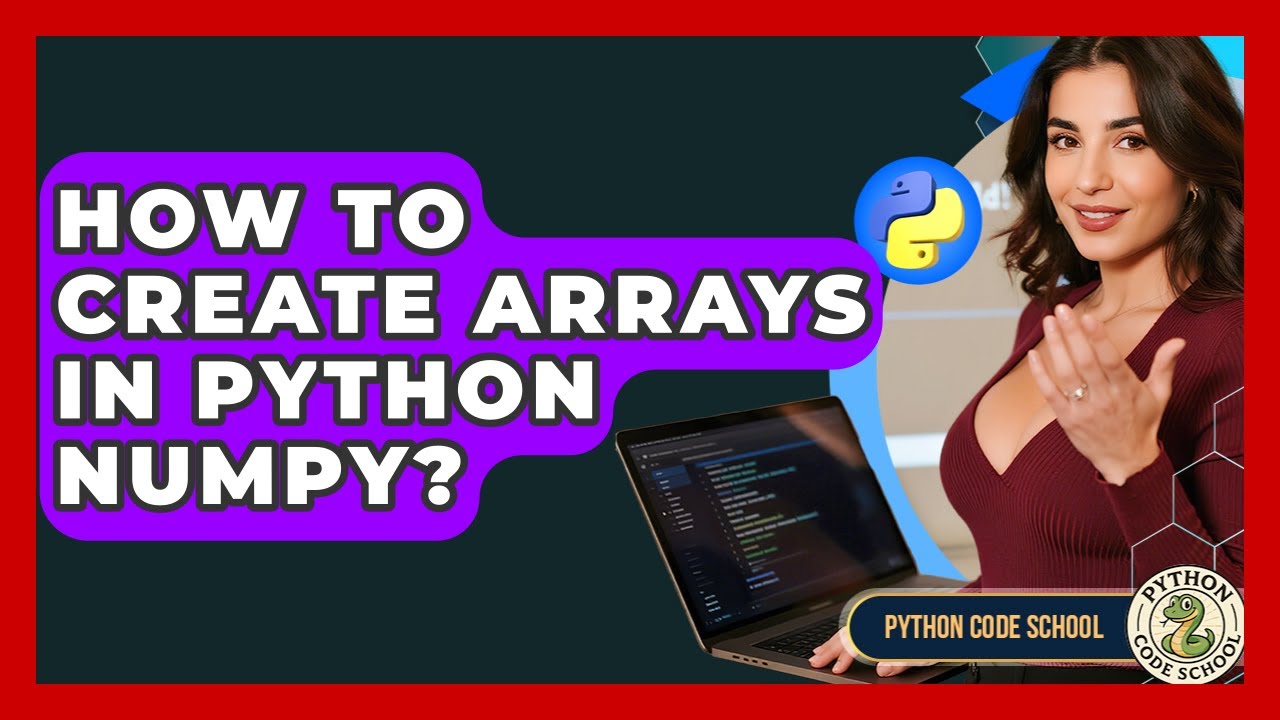 How To Create Arrays In Python NumPy? - Python Code School