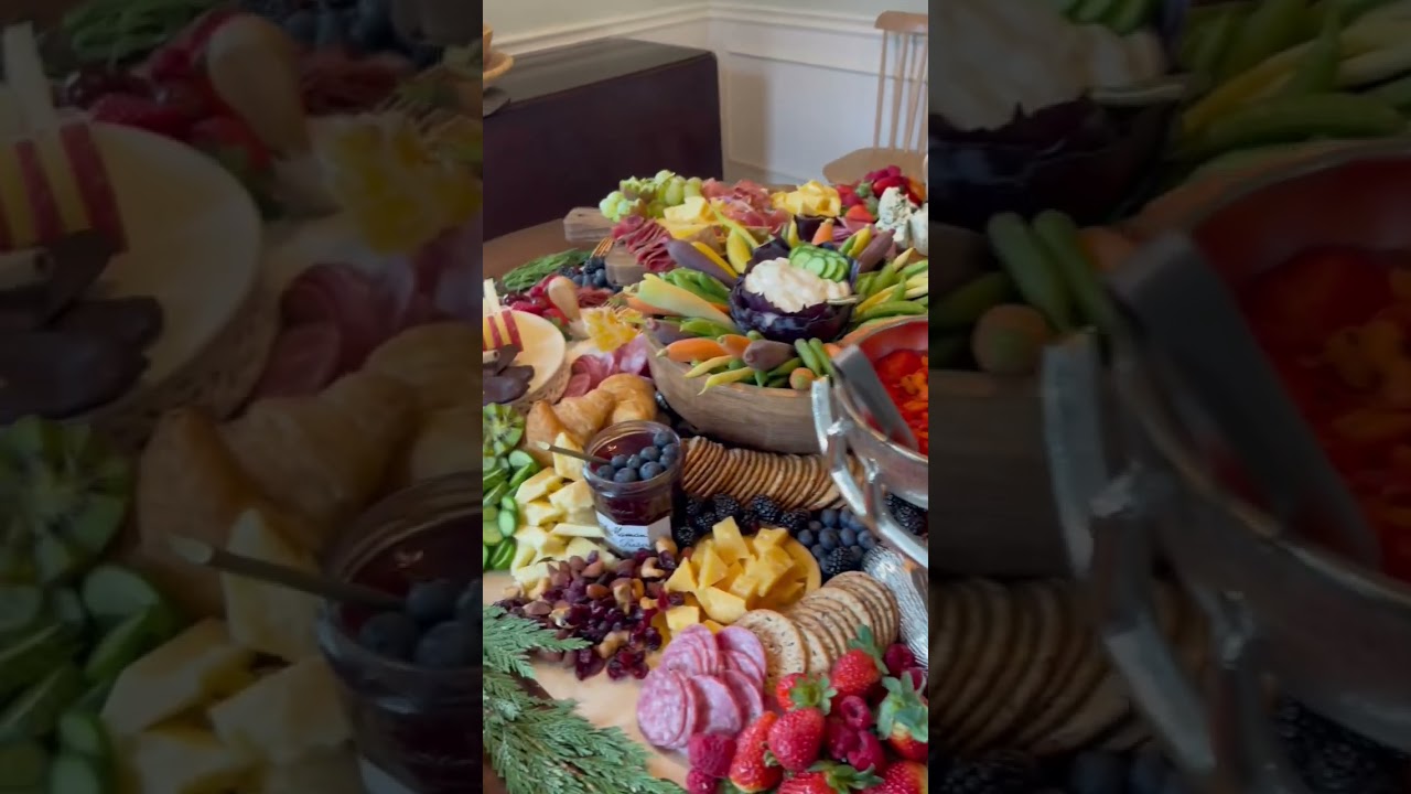 HOLIDAY grazing tables are in! #cookingchannel #food #recipe #foodie #cheese #charcuterie